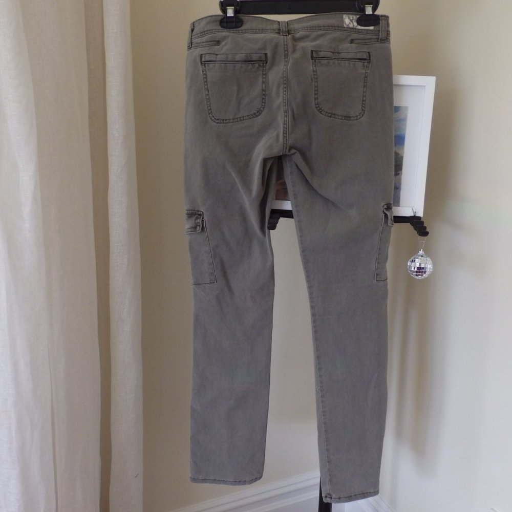 Dylan George Anja Slim Cargo Pants Light Army Green S… - Gem